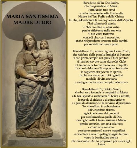 MARIA SANTISSIMA MADRE DI DIO - Lectio divina - Chiesa di Matera-Irsina